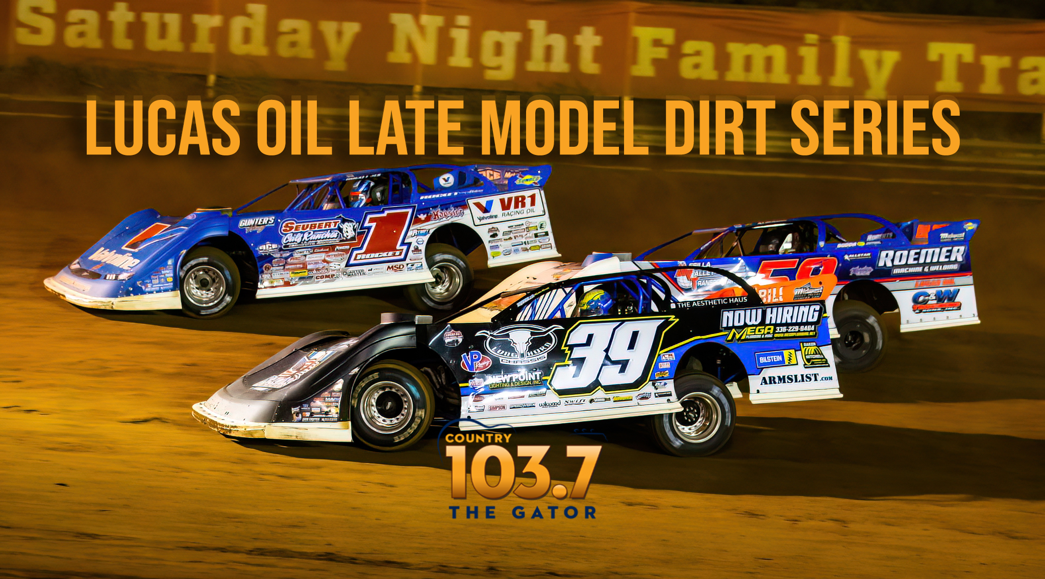 Lucas Oil Late Model Dirt Series Winternationals – 103.7 The Gator