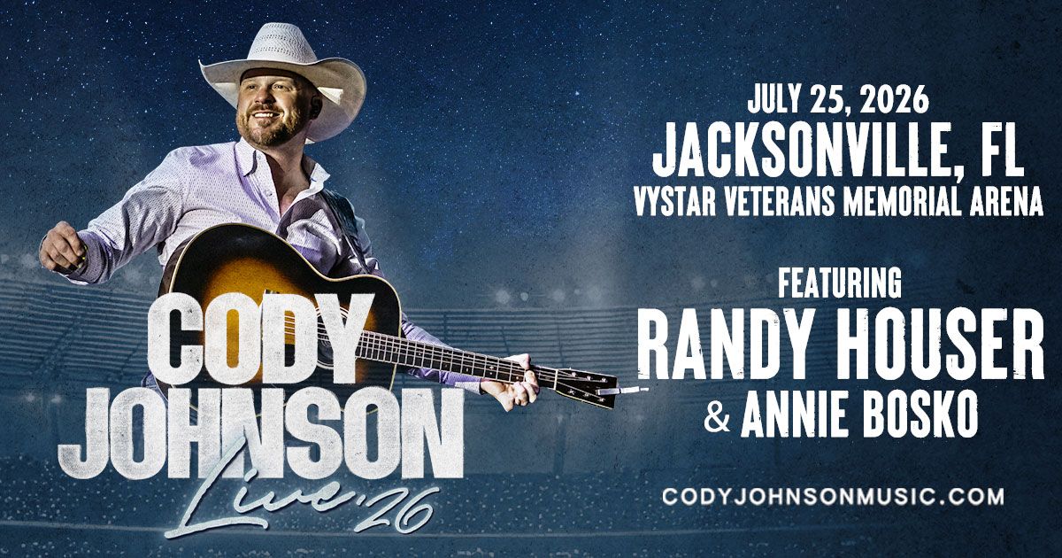 Cody Johnson Jacksonville – 103.7 The Gator